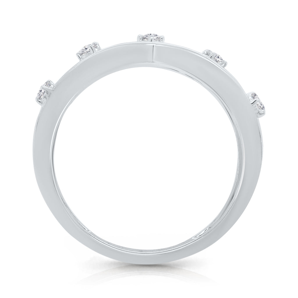 14kt White Gold Kallati Eternal Diamond Ring – KALLATI