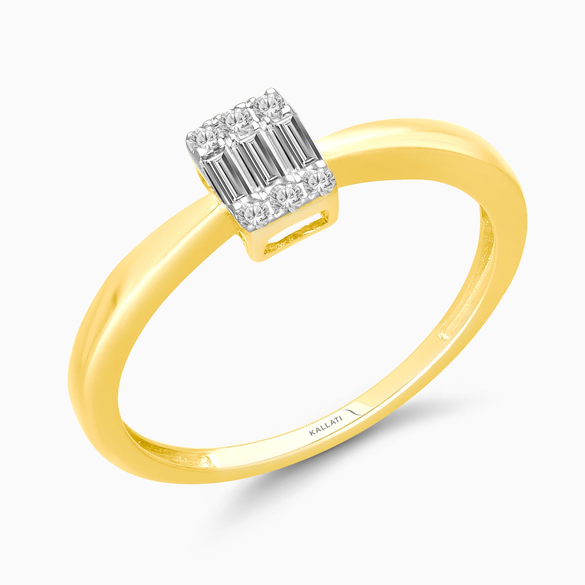 Yellow Gold Diamond legendary Ring