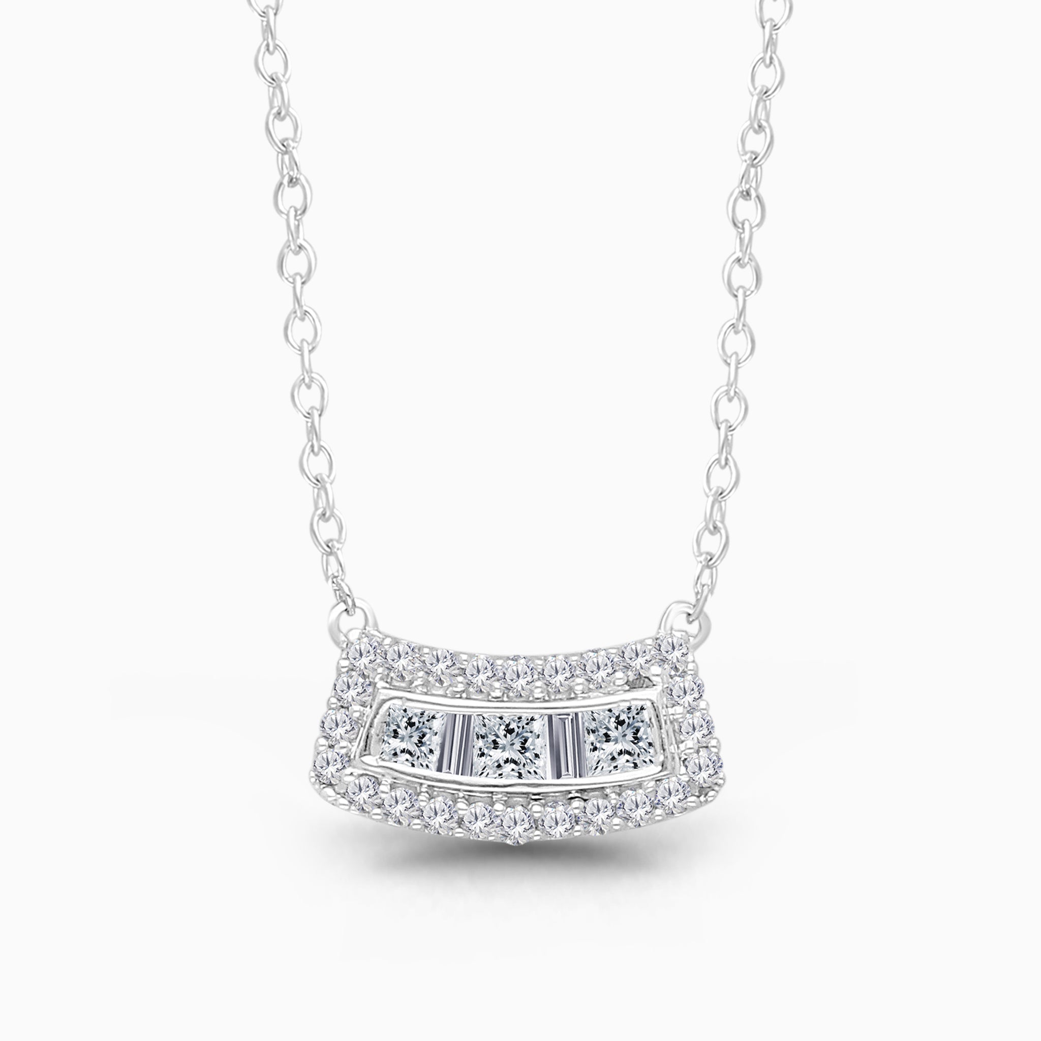 Legendary Diamond Smile Necklace