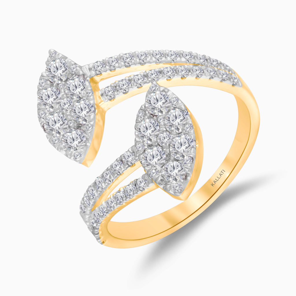 Wraparound Diamond Ring – KALLATI