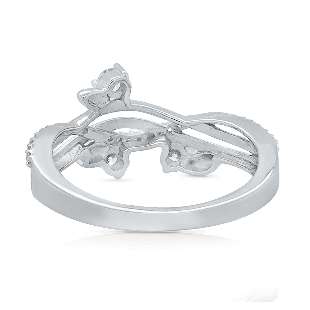 14kt White Gold Kallati Eternal Diamond Ring – KALLATI